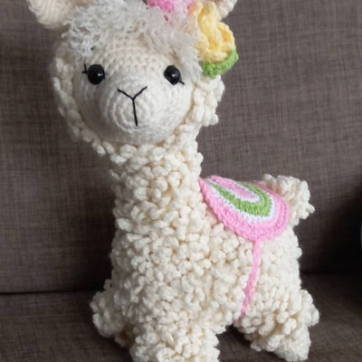 CROCHET PATTERN Miss Aviana the Alpaca - Etsy