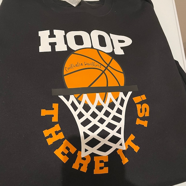 Basketball With Hoop SVG File PDF / Dxf / Jpg / Png / for Cameo, for ...