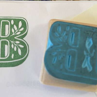 R Letter Rubber Stamp r for Renard Lettering - Etsy