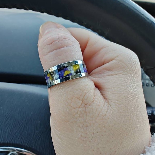 Aroace Ring - Aroace Pride Ring - Aroace Jewelry - Aroace Sunset Pride ...