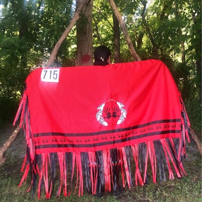 Embroidered MMIW Ribbon Shawl - Etsy