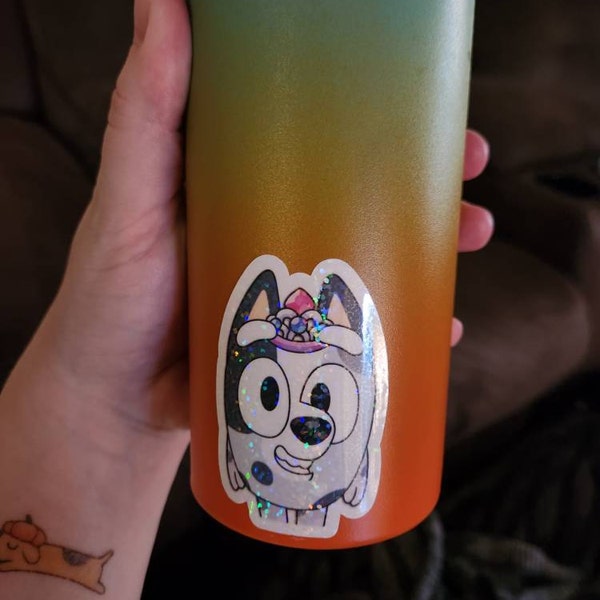 Dad Life Bluey Sticker, Water Resistant Sticker, Water Bottle Sticker ...