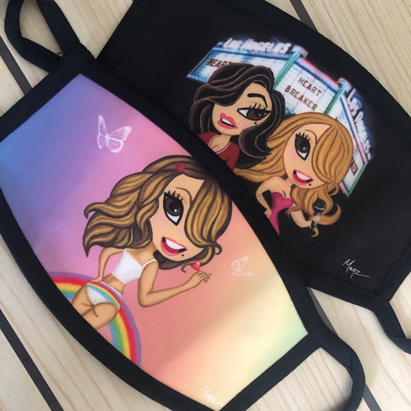 Mariah Carey Inspired Face Masks - Etsy
