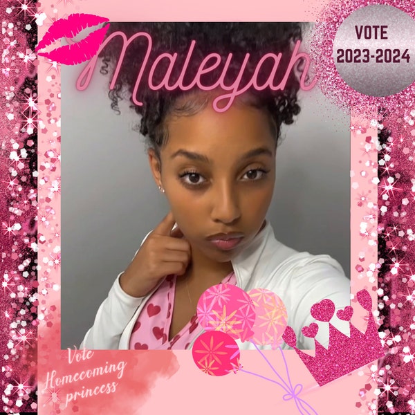 Vote Homecoming Queen Flyer, Homecoming Flyer, Campaign Flyer, Class ...