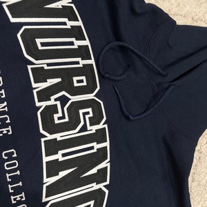 Custom Varsity Embroidered Hoodie / University Sweater/ College Sweater ...