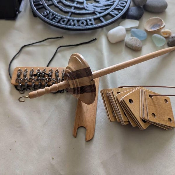 Tablet Weaving Cards /5 Holes Weaving Cards/ Wooden Tablets / Set of 8 ...