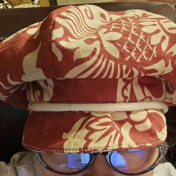 Baker Boy Cap Sewing Pattern: Unisex Newsboy Hat (PDF Pattern, 3 Sizes ...