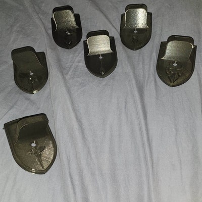 Corpse Tokens 10 Pack Death Markers Dead NPC Markers Body Outlines ...