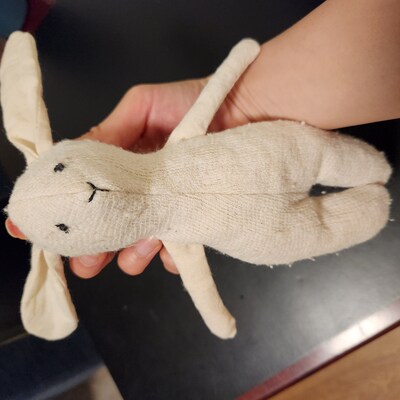 Basic Bunny Sewing Pattern Rabbit With Clothing Instant Download ...