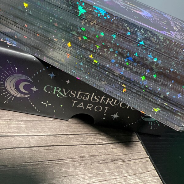 Crystalstruck Tarot - GOLD LIMITED EDITION - 78 Card Deck & Guidebook ...
