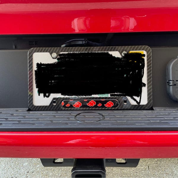 Anime Akina Speed Stars License Plate Frame Aluminum - Etsy