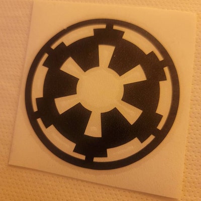 Imperial Cog Vinyl Cut Decal Star Wars Empire Sticker 501st - Etsy