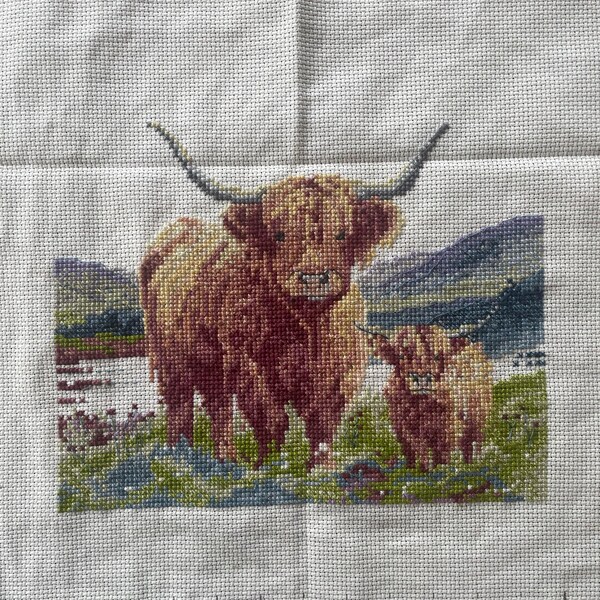 Bothy Threads XHD39 Wrendale Designs Christmas Donkey Cross Stitch Kit ...