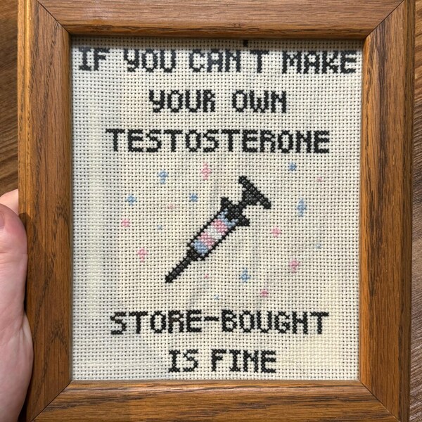 Live Laugh Toaster Bath Cross Stitch Pattern | Subversive Cross Stitch ...