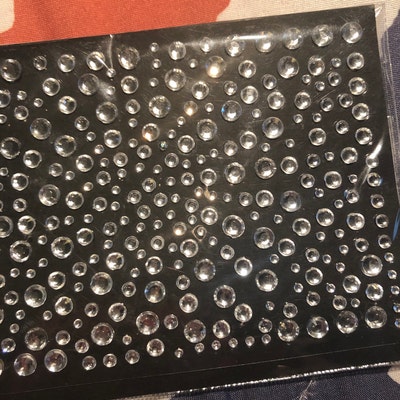 325 2,3,4 and 5mm Self Adhesive Diamante Stick on Rhinestone Gems ...