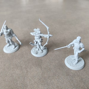 Rabbitfolk Harengon Fighter Paladin Cleric Tabletop - Etsy