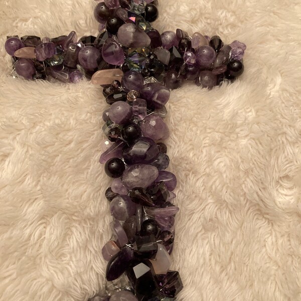 Crystal Beaded Wall Cross , Nail Cross, Crucifix - Etsy