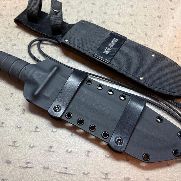 Gerber " Strongarm " Kydex Sheath, With Adjustable Polymer Belt ...