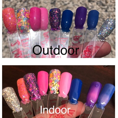 NAUTI-CAL Blue Dip Powder, Bright Blue Dip Powder, Blue Nail Dip, Dip ...