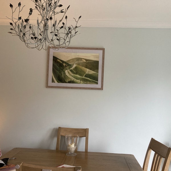 Eric Ravilious - Chalk Paths (1935) - Classic Painting Photo Poster ...