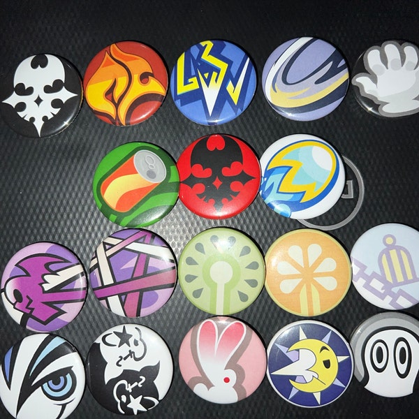 TWEWY Starter Set (8 1-1/2" Pinback Buttons) - Etsy