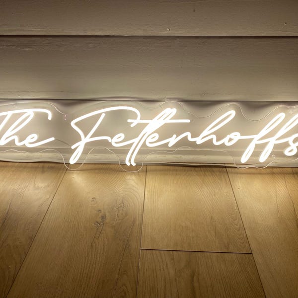 Neon Sign Custom Name, Custom Neon Sign Battery Operated, Neon Sign ...