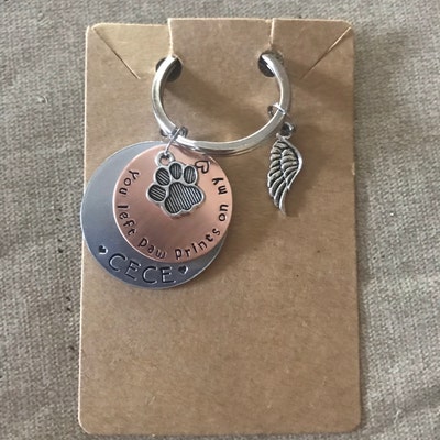 Pet Memorial Keychain,personalized Memorial Keychain,pet Remembrance ...