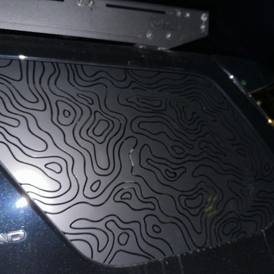 Topography Prezisioncut® Vinyl Window Decal Fits 2003-2023 Lexus Gx460 ...