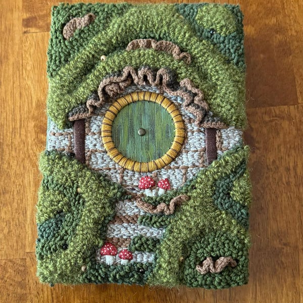 Botanical Forest Herb Journal, Hobbit House Travelers Notebook, Junk ...