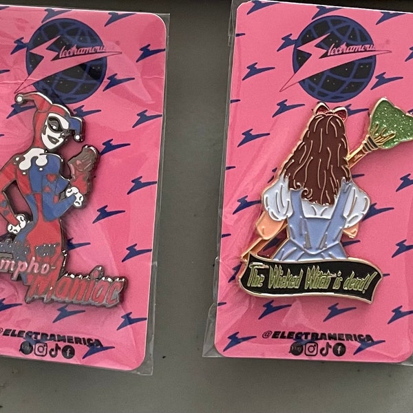 Electra-heart - Enamel Pin | Heart Pins | Hard Enamel Pins | Powerpuff ...