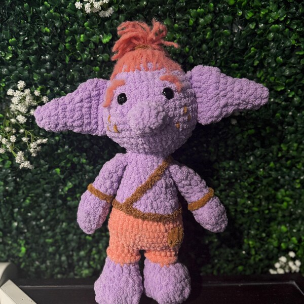 Woodland Trolls Crochet Pattern – Amigurumi PDF, Fantasy Troll Plush ...