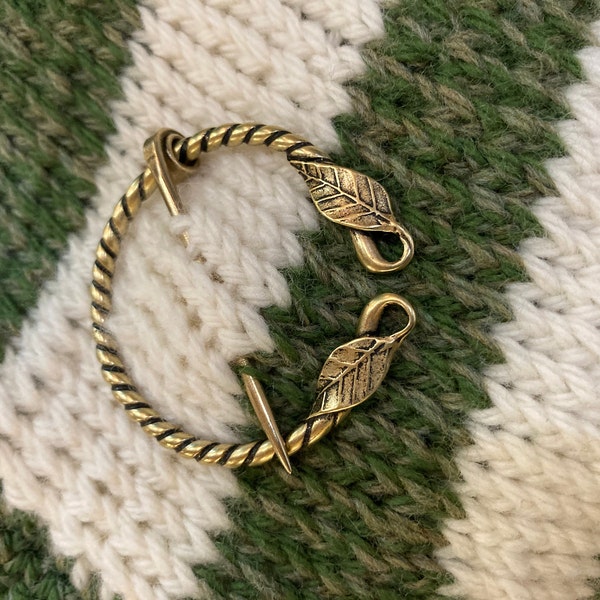 Hand Forged Penannular Outlander Brooch Shawl Pin Viking Clasp - Etsy