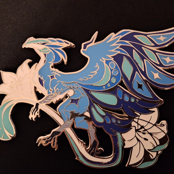 Dvalin / Stormterror Enamel Pin | Genshin Impact - Etsy