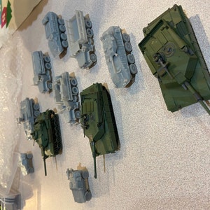 German LARS Multiple Rocket Launcher 1/100 Flames of War Team Yankee - Etsy