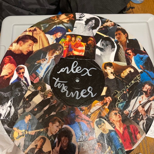 Mamma Mia 12 Custom Hand Collaged Vinyl Record - Etsy