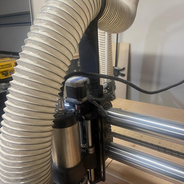 4 Inch Suckit Dust Boot Adapter: STL File for 3D Printing and CNC ...