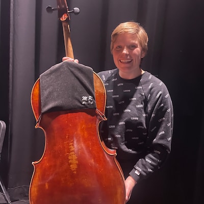 Concert Black Velvet Cello Bib With Accessory Pocket - Etsy