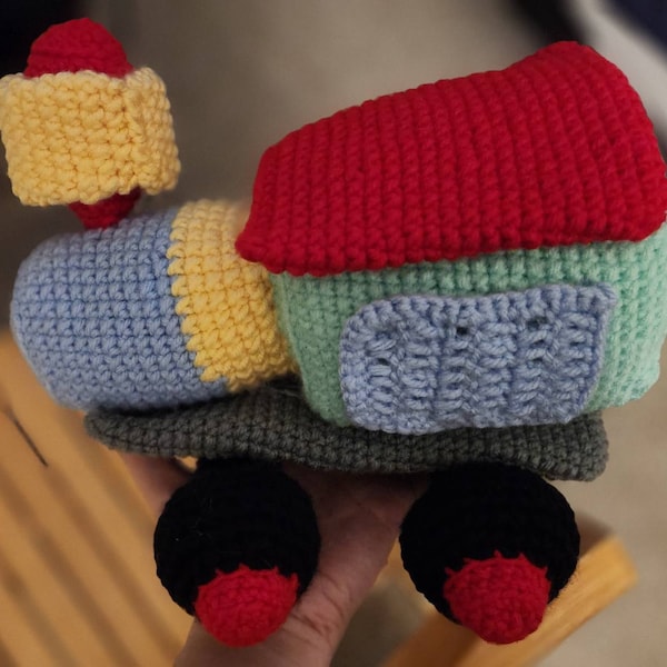 Train Loris Amigurumi Pattern PDF - Crochet Cute and Charming Train - Etsy