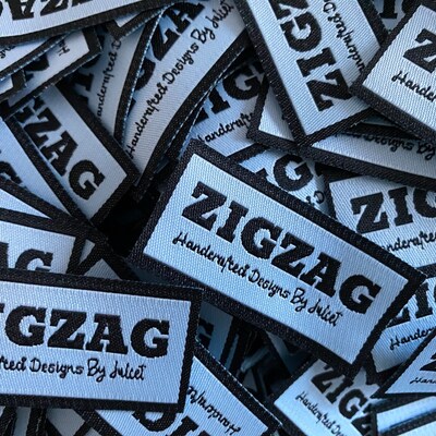 Sewing Labels Personalized Woven Labels - Etsy