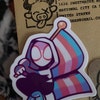 PRE-ORDER Gwen Stacy Trans Pride Sticker Premium Quality Waterproof ...