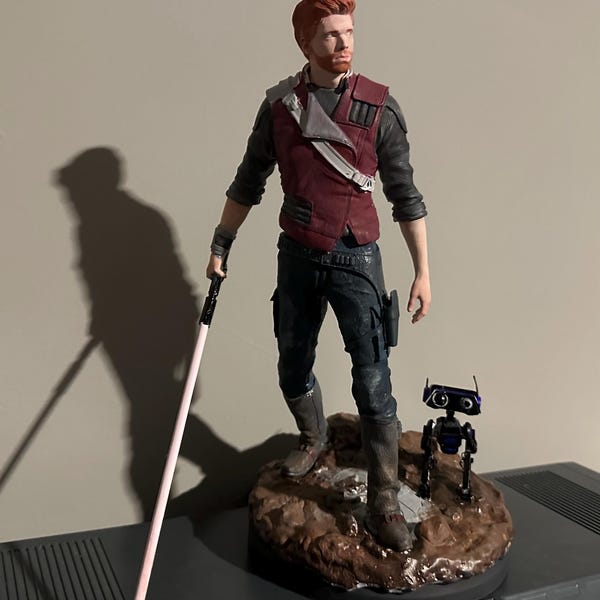 Corrupted Dwarf 3D Printed Resin Miniature 4K Statue, Hand-painted ...