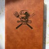 Chef Journal Recipe Notebook | Unique Leatherette Cover Lined Pages ...