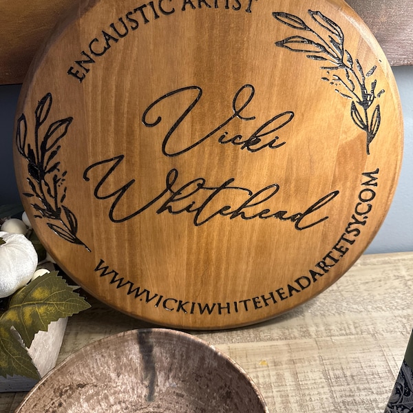 Engraved Signs Any Logo or Design Custom Burned Wood Sign Laser ...