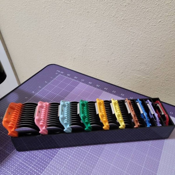 Wide Blade Holder WALL MOUNT ONLY 6 Spaces Holder Tray Organizer Caddy ...