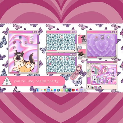 Y2K Aesthetic Icon Pack for Ios Android & Tablet Wallpapers - Etsy