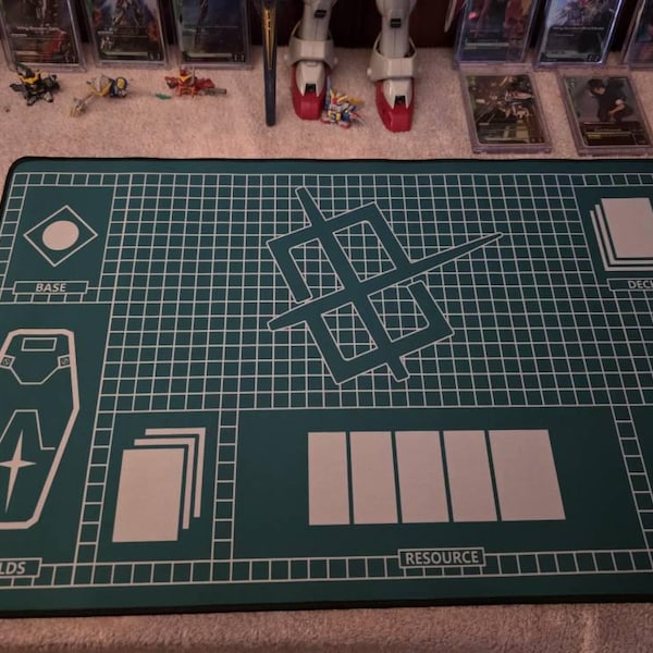 Playmat - Gundam "cutting Mat" (23.6" X 13.8") - Etsy