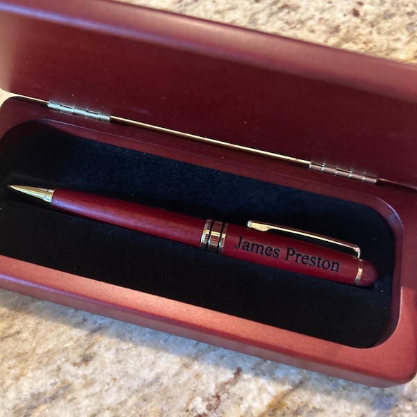 Graduation Gift Engraved Pen Engraved Wooden Pen Gift Graduation Gift ...