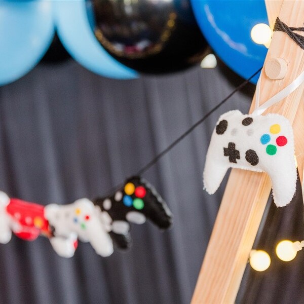 Video Game Controller in BLACK Felt Christmas Ornament Home Decor - Etsy