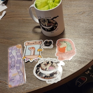 Hognose Snake Dramatic Playing Dead Funny Reptile Vinyl Sticker - Etsy