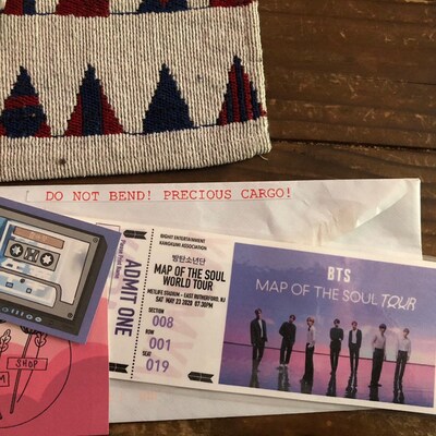 Custom BTS Memorabilia Tour Tickets - Etsy